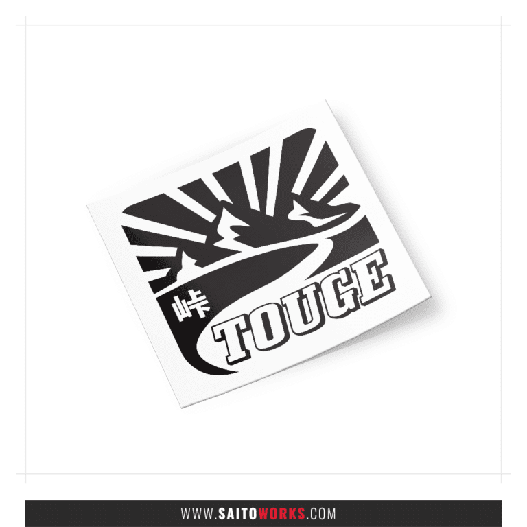'Touge Patch' Japan JDM Decal Sticker - SaitoWorks