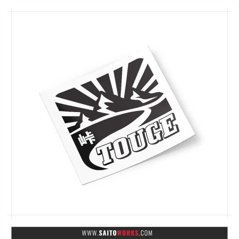 'Touge Patch' Japan JDM Decal Sticker - SaitoWorks