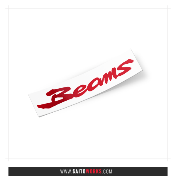 BEAMS Logo Toyota 3SGE Decal Sticker - SaitoWorks