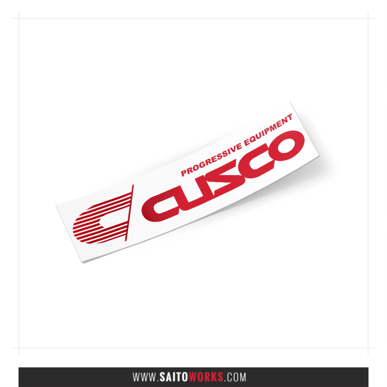 Cusco Progressive Equipment Decal Sticker - SaitoWorks