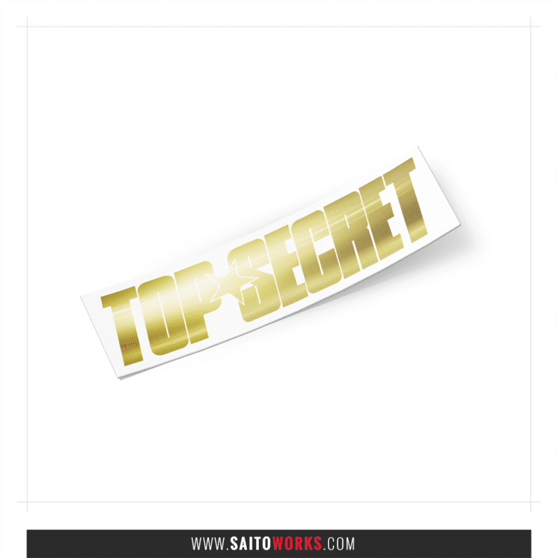 Top Secret Tuning Japan Sticker - SaitoWorks