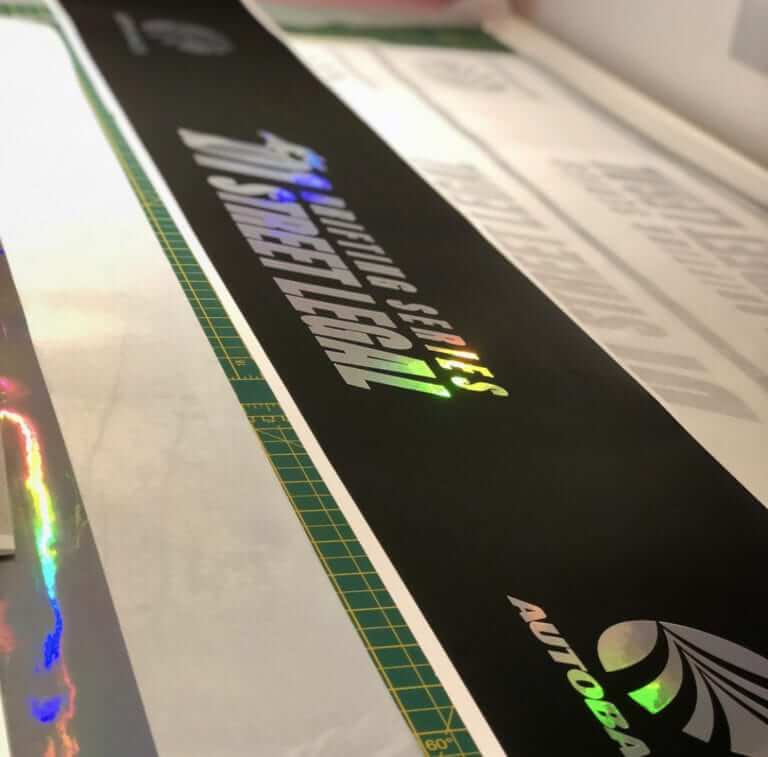 'D1GP Street Legal Drift Series' Windshield Sunstrip - SaitoWorks