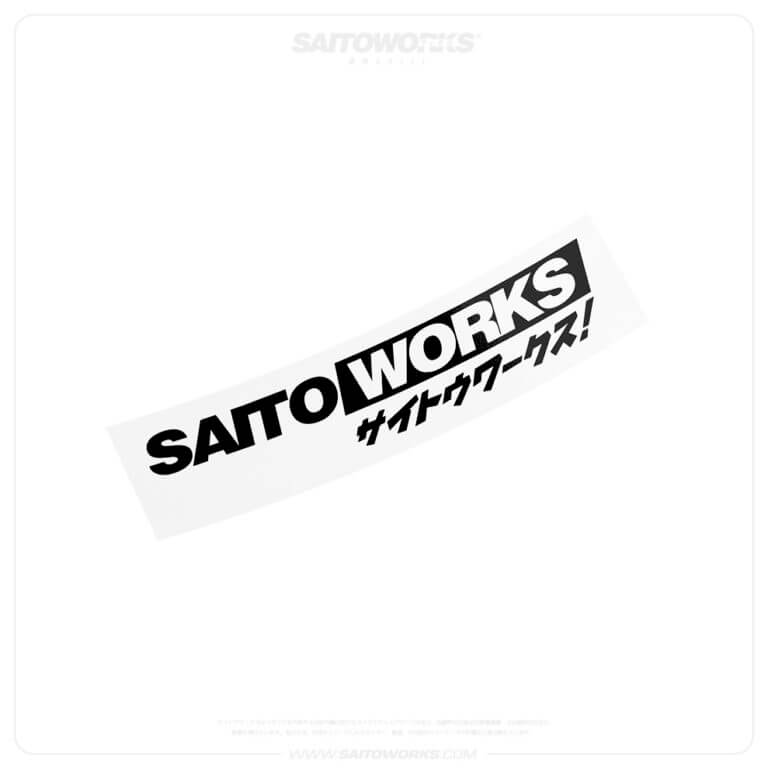 SaitoWorks 'Label' Katakana Decal Sticker - SaitoWorks