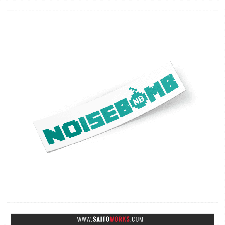 'NOISEBOMB 8-Bit Pixel' Need For Speed Sticker - SaitoWorks