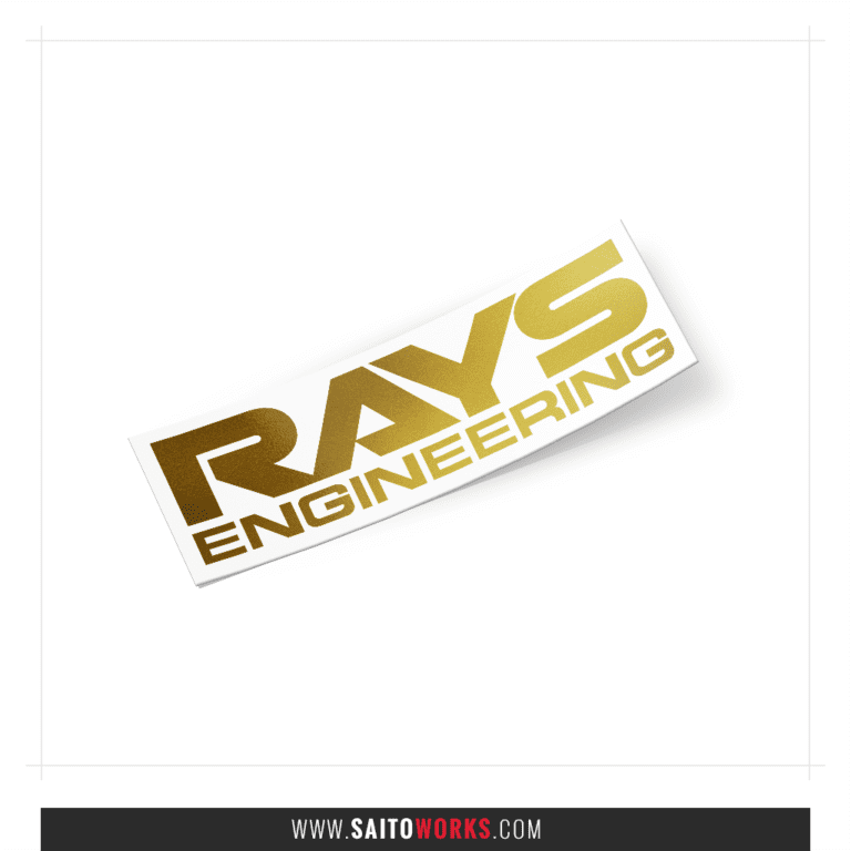 RAYS Engineering Japan Decal Sticker - SaitoWorks