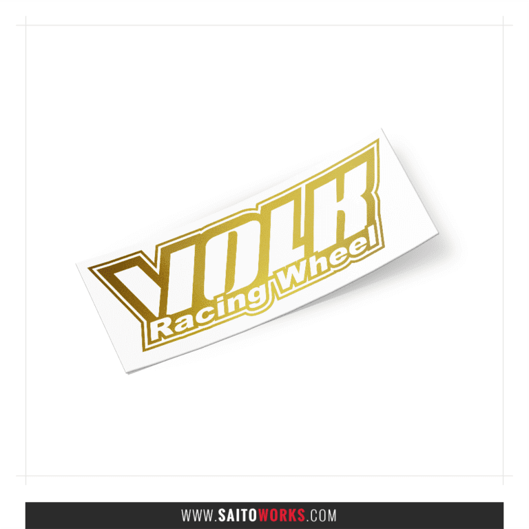VOLK Racing Wheel Decal - SaitoWorks