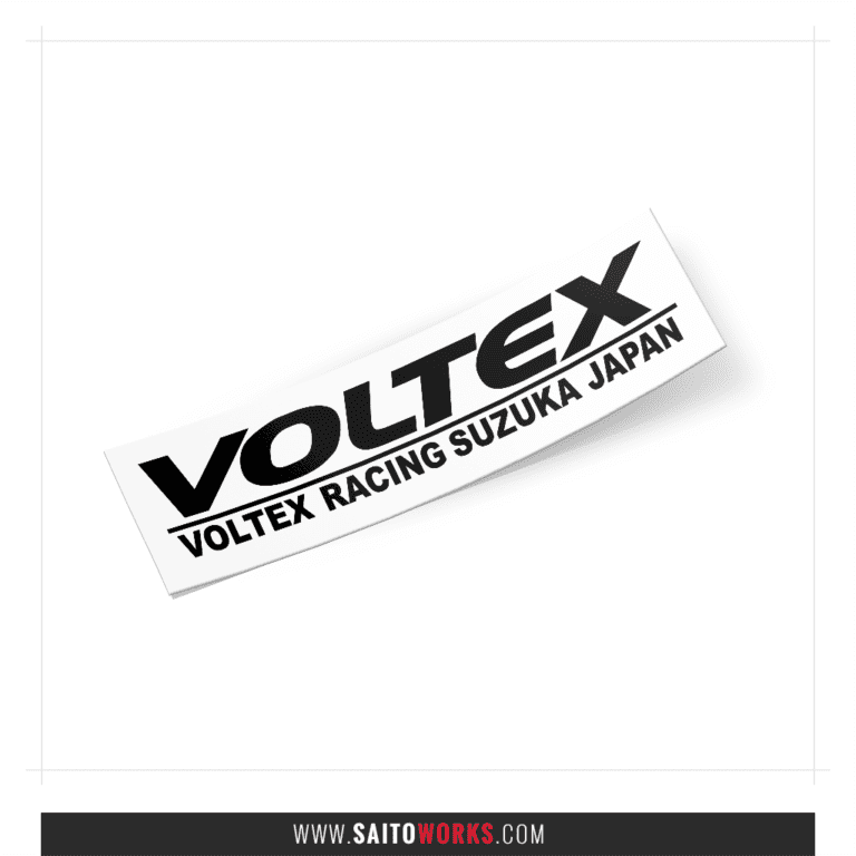 VOLTEX Racing Sticker Suzuka Japan Decal - SaitoWorks