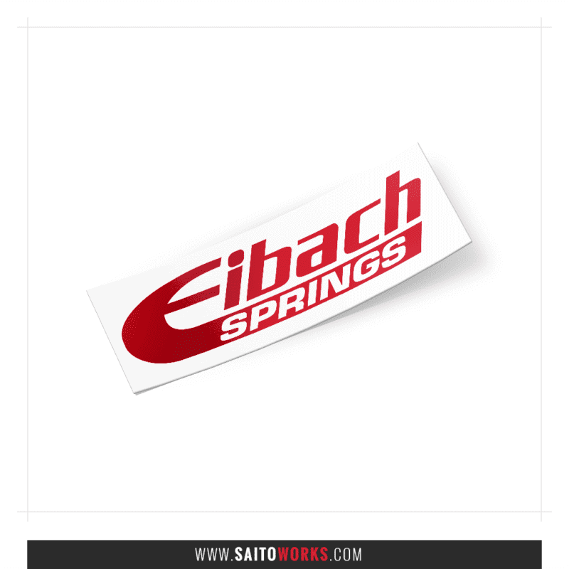 Eibach Performance Springs Decal Sticker - SaitoWorks