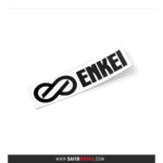 Enkei Wheels Logo Decal Sticker - SaitoWorks