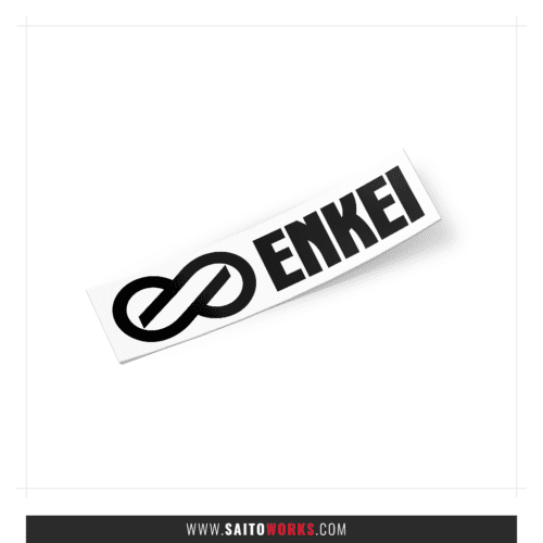 Enkei Wheels Logo Decal Sticker - SaitoWorks