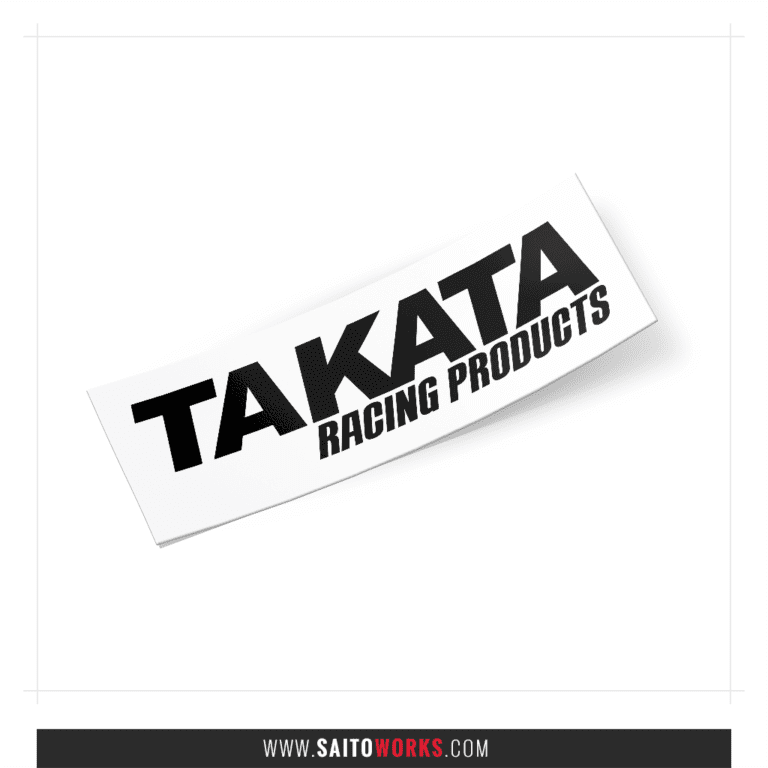 Takata Racing Products Decal Sticker - SaitoWorks
