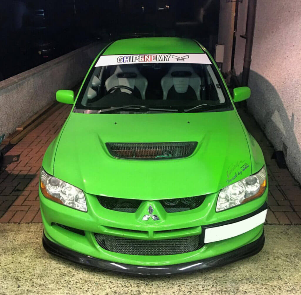 'GRIP ENEMY' Need For Speed JDM Sunstrip Banner - SaitoWorks