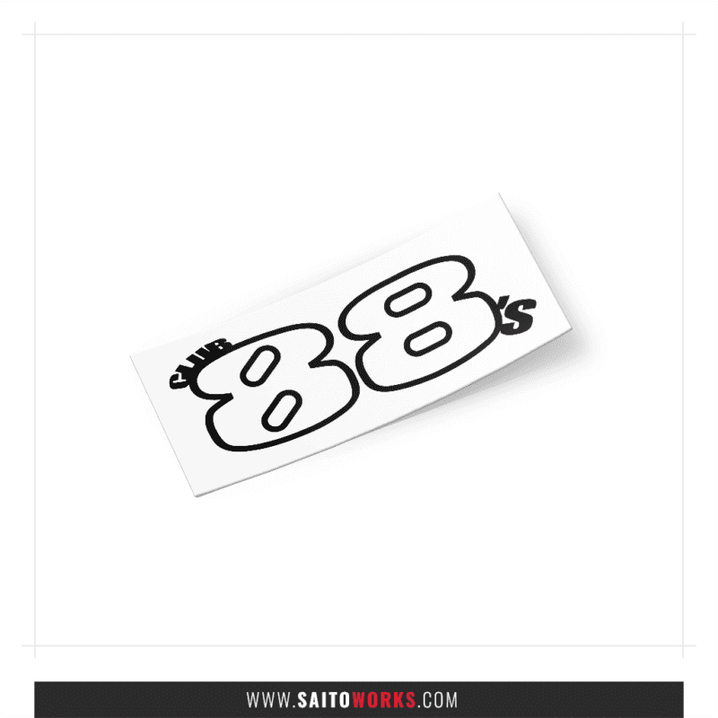 Club 88's Original Decal Sticker - SaitoWorks