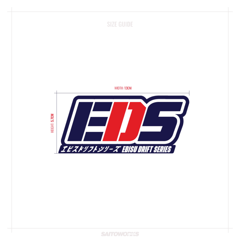 EDS Ebisu Drift Series Japan Sticker - SaitoWorks
