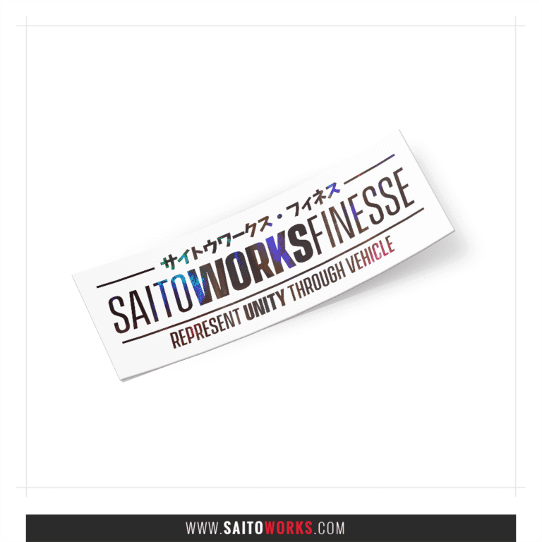 SaitoWorks Finesse 'Unity' Decal - SaitoWorks