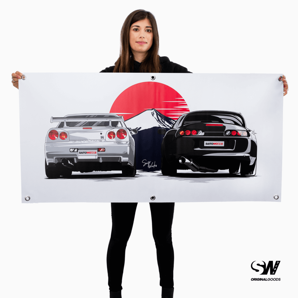 Supra x Skyline ‘Legends of Japan’ JDM Workshop Banner