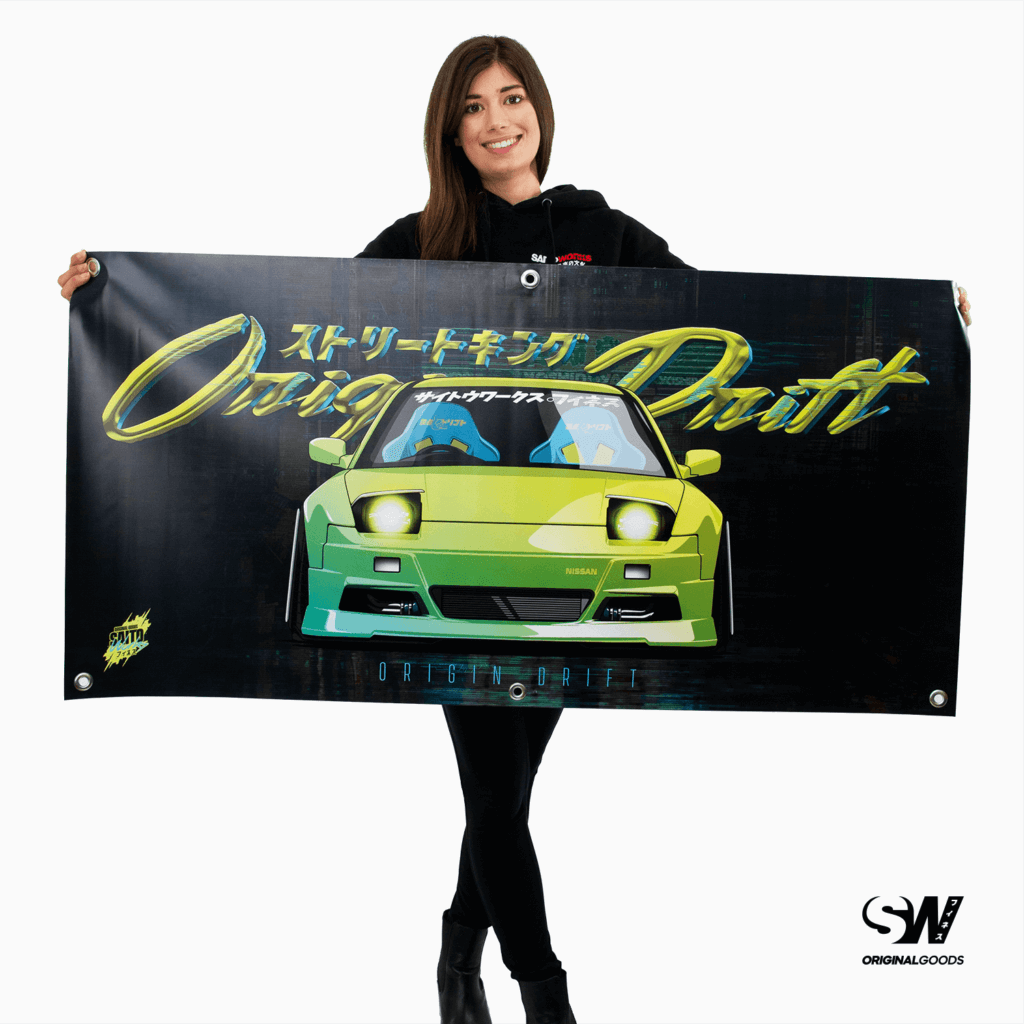 Origin Drift ‘Cyberpunk’ S13 JDM Workshop Banner