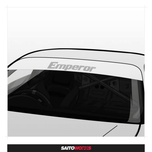 Initial D 'Emperor' Sunstrip Banner - SaitoWorks