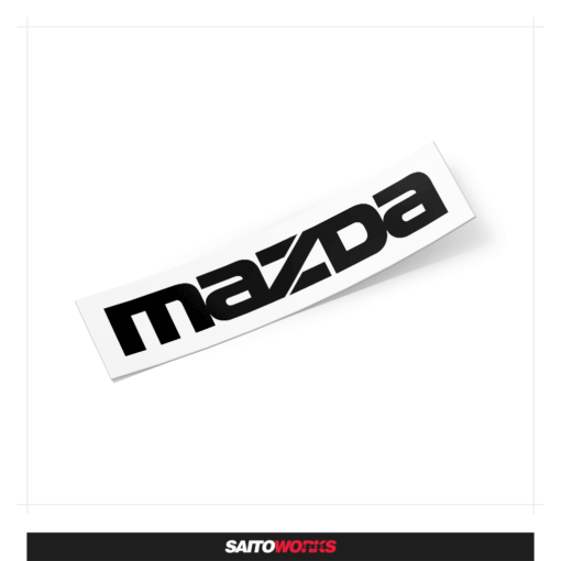 MAZDASPEED 'Full Logo' Decal Sticker - SaitoWorks