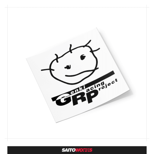 GRP 'Genki Racing Project' Die-Cut Decal - SaitoWorks