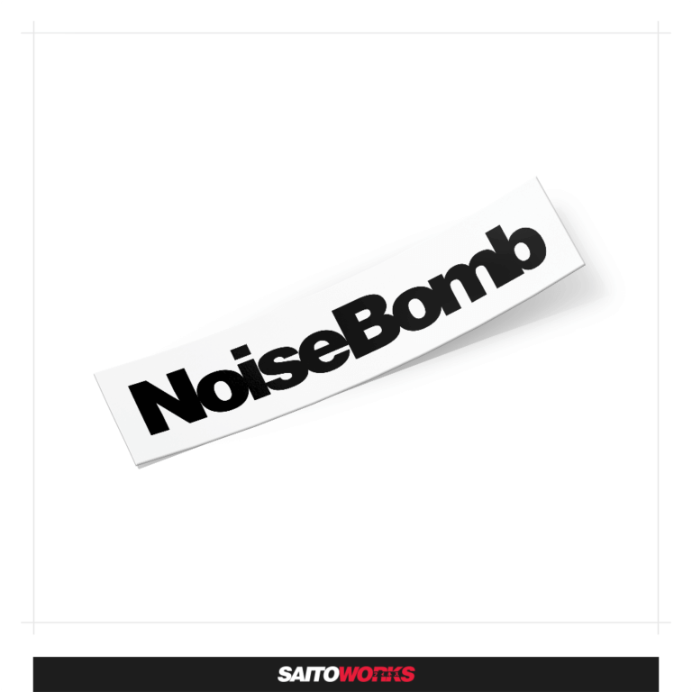 Need For Speed 'Noisebomb Modern' Decal - SaitoWorks