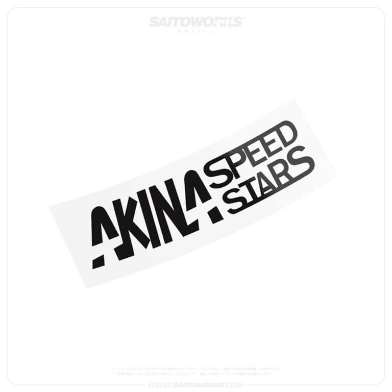 Initial-D 'Akina Speed Stars' Decal Sticker - SaitoWorks