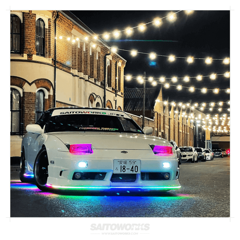 SAITOWORKS.JP Premium JDM Sunstrip Banner - SaitoWorks
