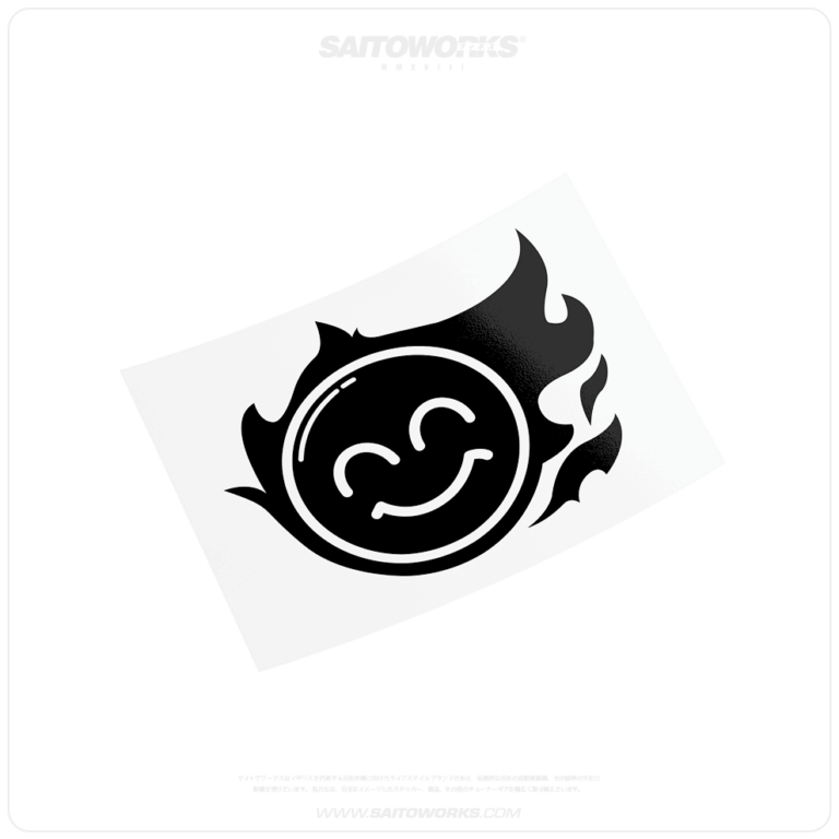 Vinyl Diecut Stickers • SAITOWORKS®