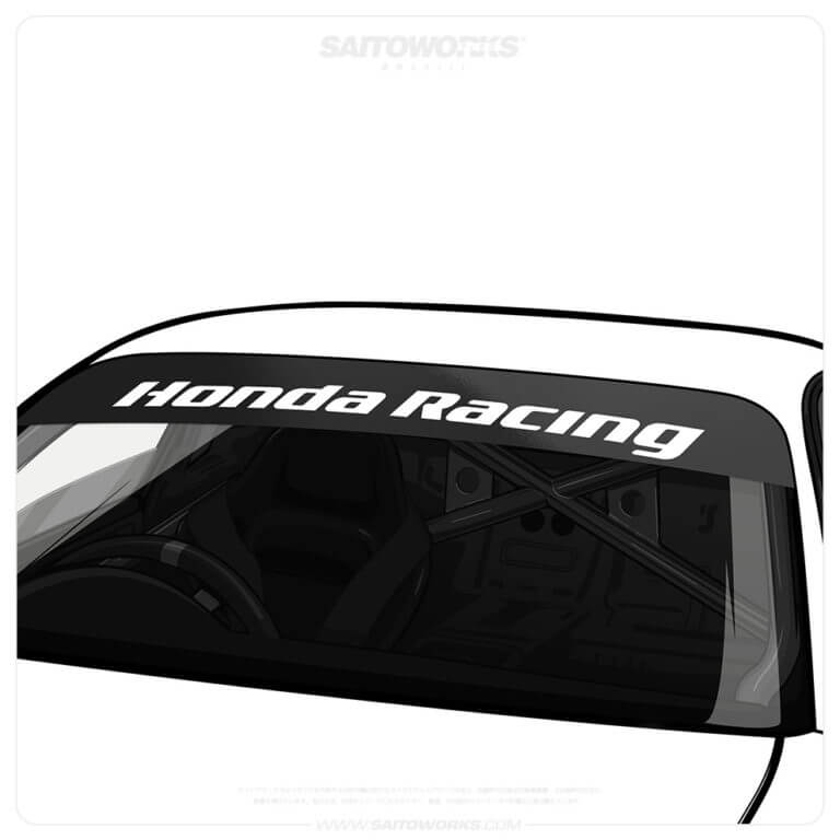 Honda Racing Performance Sunstrip Banner - SaitoWorks