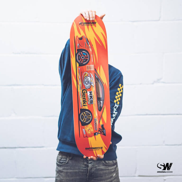 Genki HKS Nissan Silvia S15 'Nob Taniguchi' Premium JDM Skate Deck ...