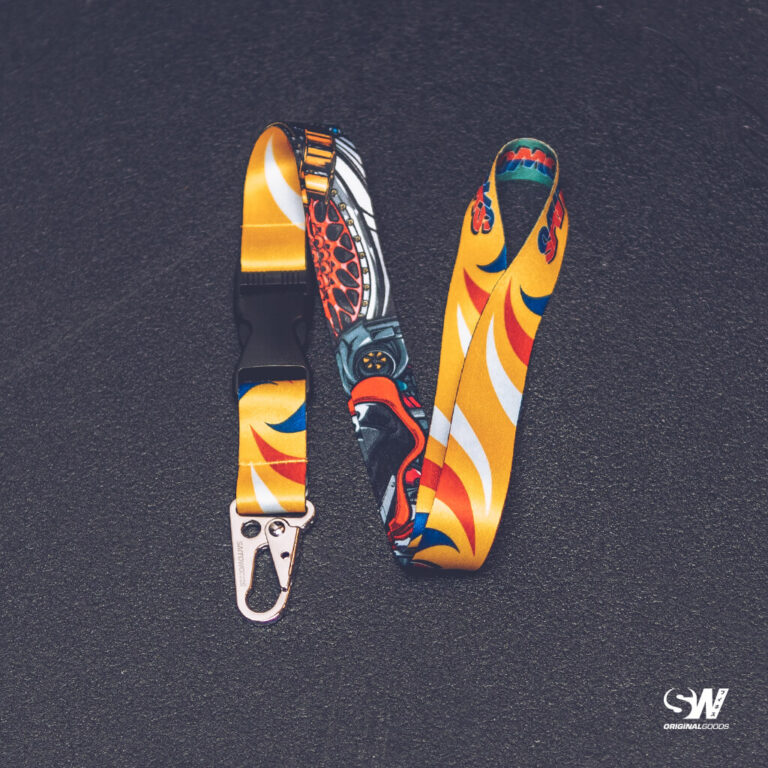 SaitoWorks 'UP GARAGE Style' JDM Lanyard Keychain - SaitoWorks