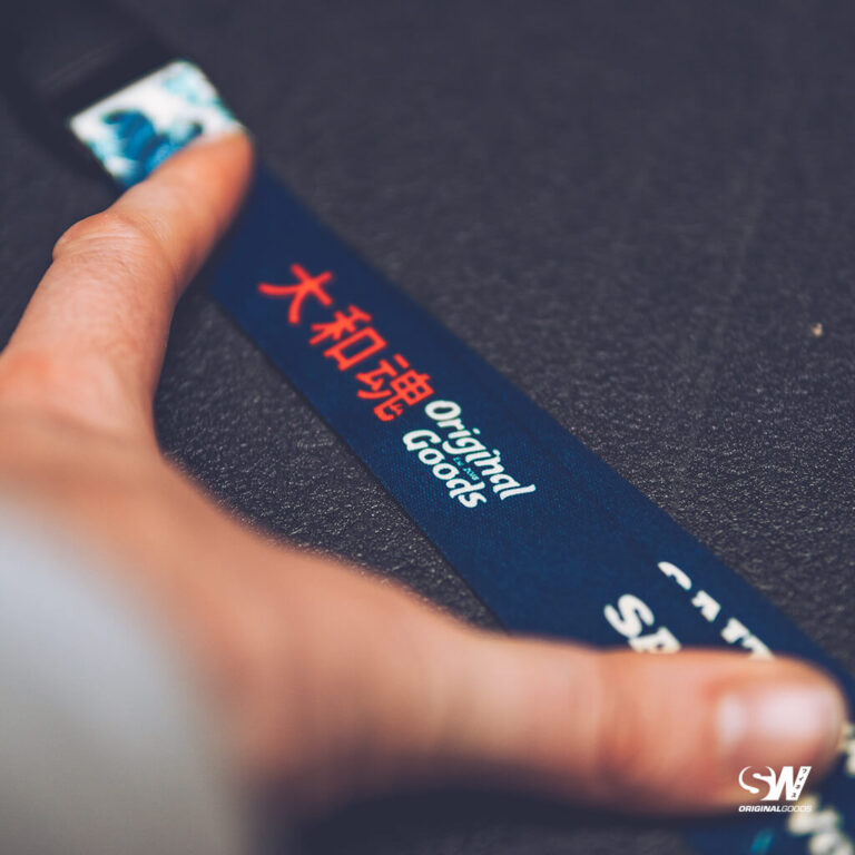 The Great Wave Off Kanagawa ‘Hokusai’ JDM Lanyard Keychain - SaitoWorks