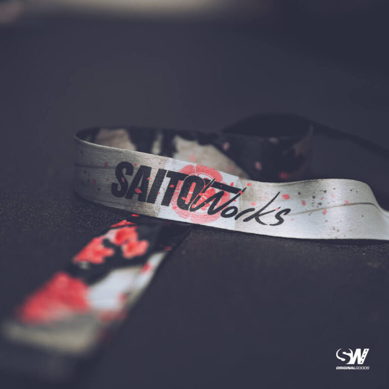 Bushido Samurai Blossom JDM Lanyard Keychain - SaitoWorks
