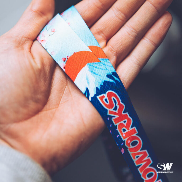 Fujimi Kaido ‘Mt Fuji’ JDM Lanyard Keychain - SaitoWorks