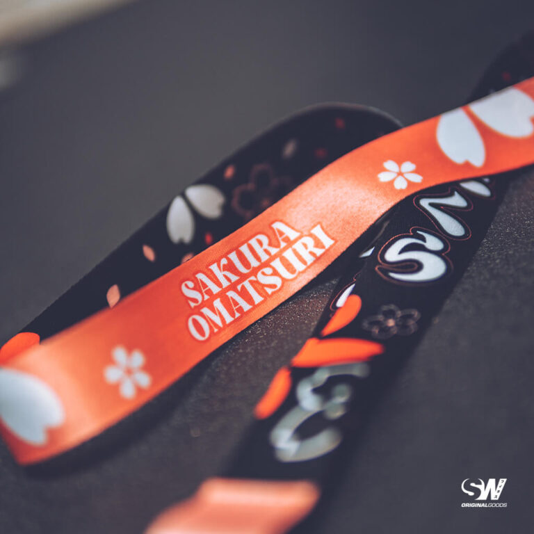 Sakura Omatsuri JDM Lanyard Keychain - SaitoWorks